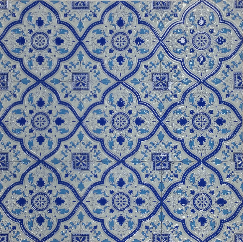MOROCCO PERSIAN BLUE GLOSS 200X200 K2-P720 TILES – ABC Rosebery Tiles